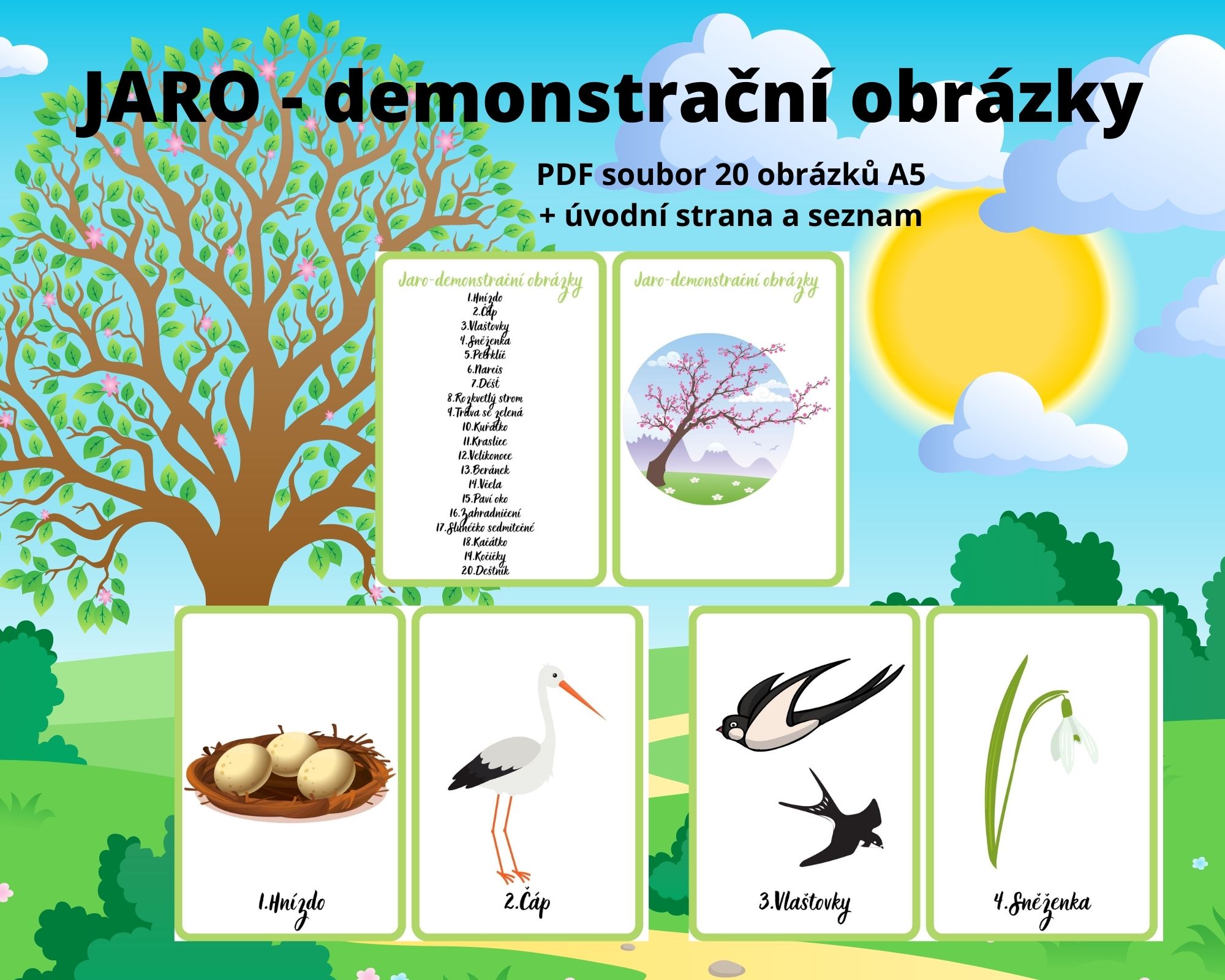Jaro - demonstrační obrázky - Nezařazené k předmětu | UčiteléUčitelům.cz