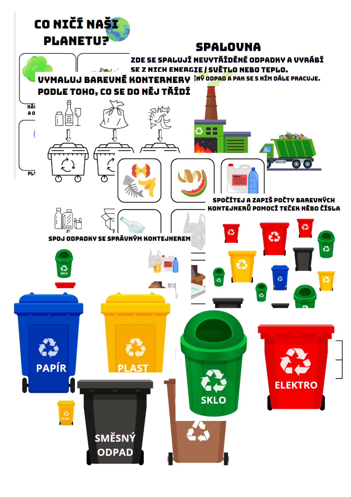 TŘÍDĚNÍ ODPADU - Chráním Zemi - Nezařazené k předmětu | UčiteléUčitelům.cz