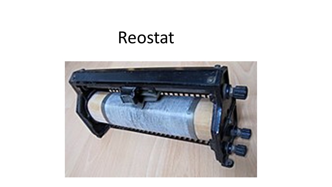 Reostat - Fyzika | UčiteléUčitelům.cz