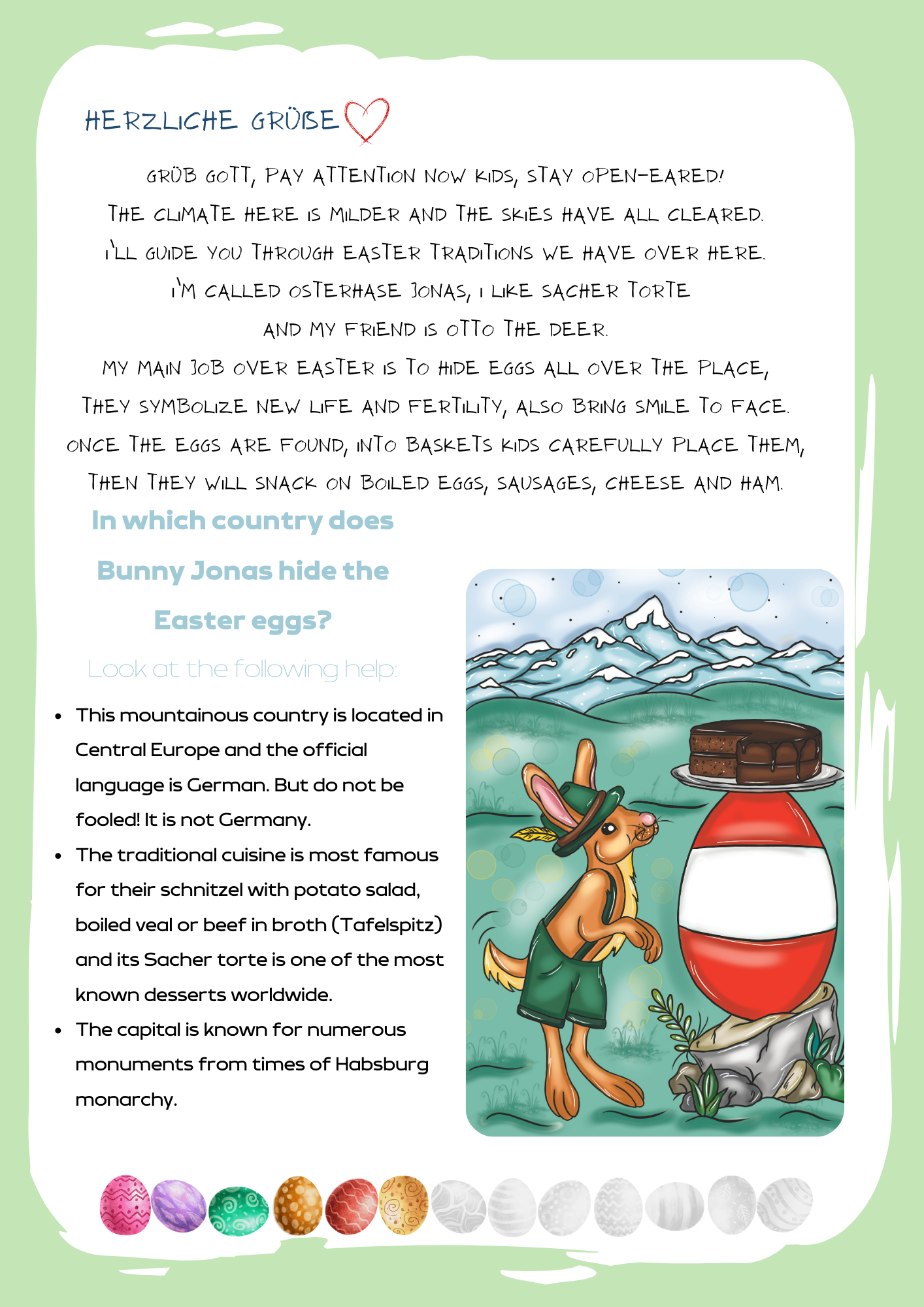 Easter egg´s Journey around the World - Anglický jazyk | UčiteléUčitelům.cz