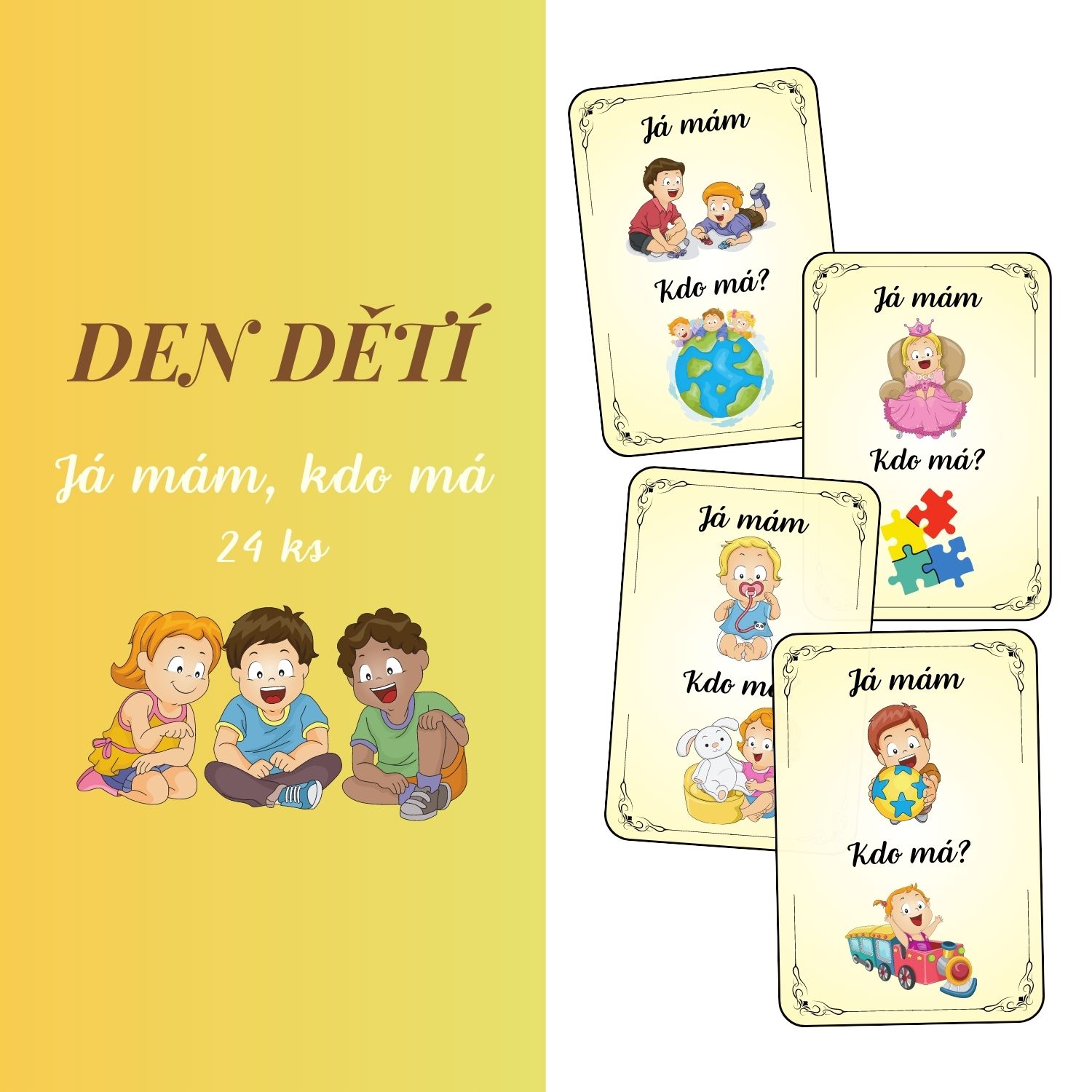 Den dětí - Já mám, kdo má - Nezařazené k předmětu | UčiteléUčitelům.cz