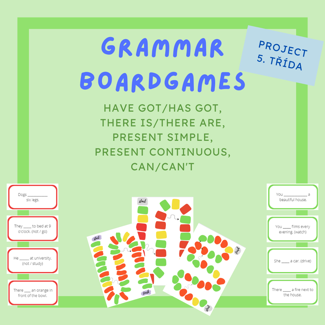 Grammar boardgames - Anglický jazyk | UčiteléUčitelům.cz