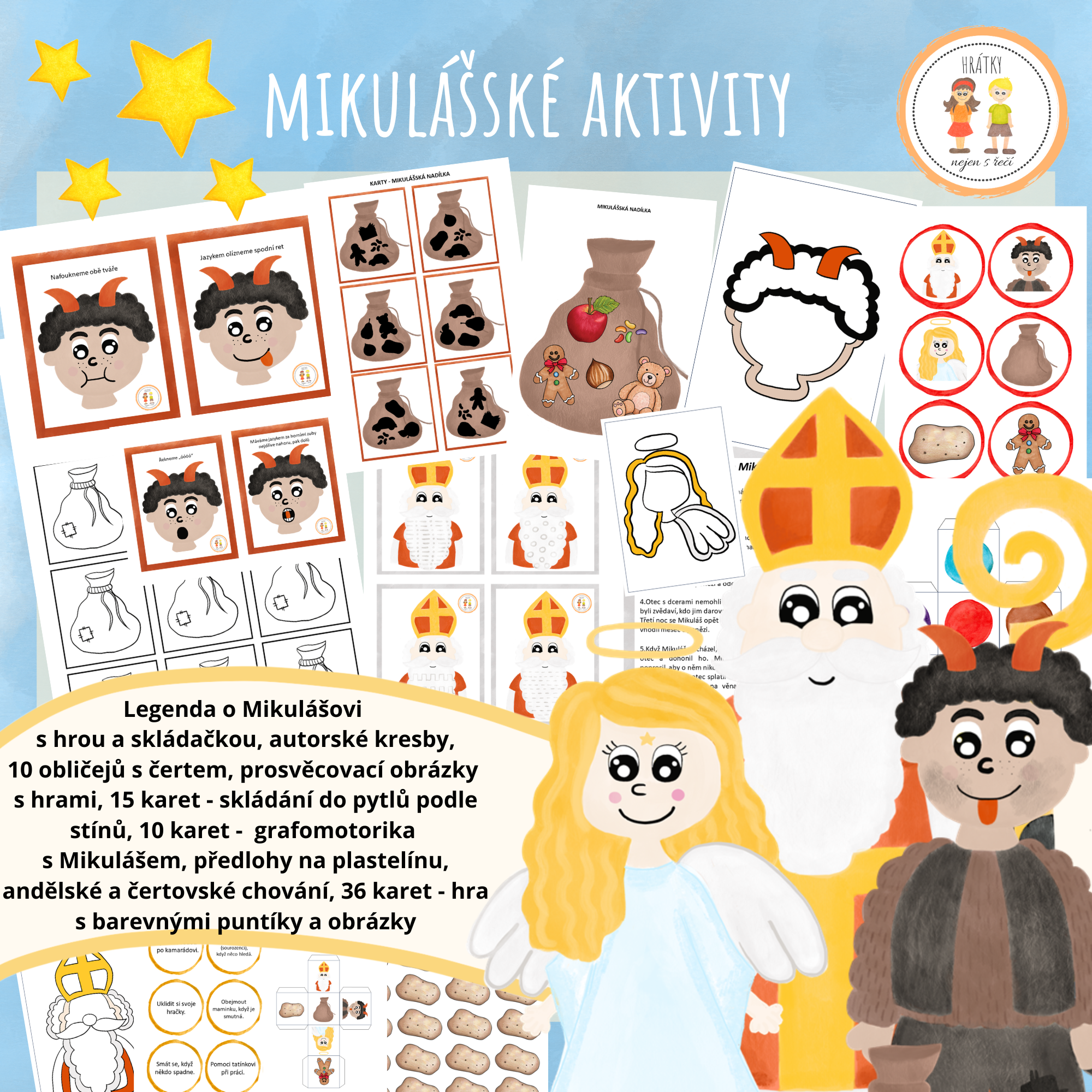 Mikulášské aktivity - Logopedie | UčiteléUčitelům.cz