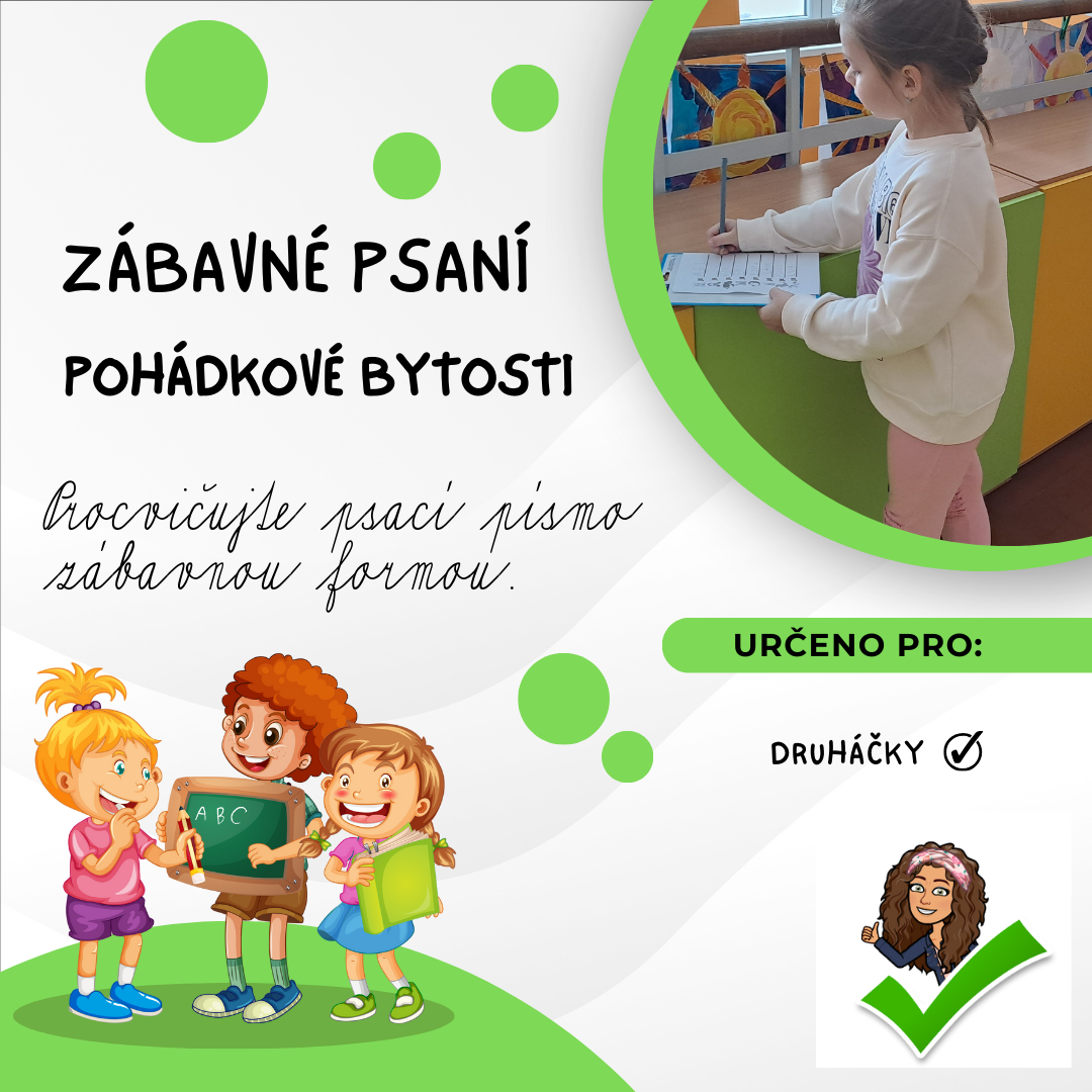 Zábavné psaní - pohádkové bytosti - Český jazyk - psaní ...