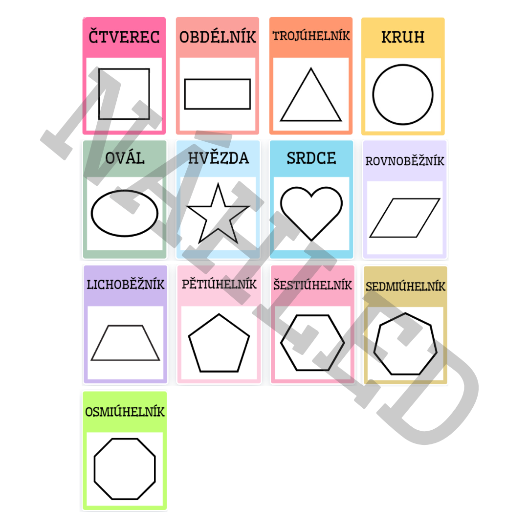 Geometrické tvary - Nezařazené k předmětu | UčiteléUčitelům.cz