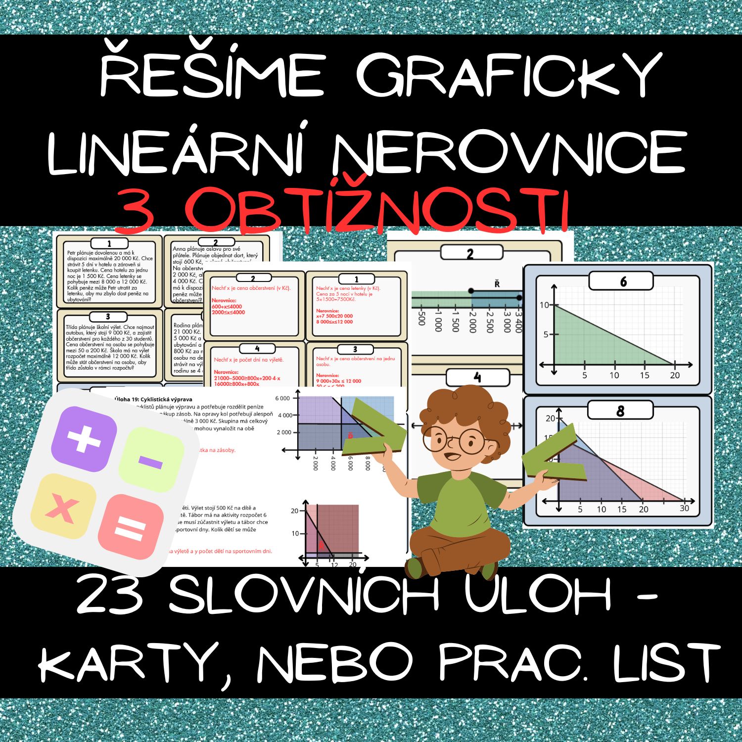 Řešíme graficky lineární nerovnice - Matematika | UčiteléUčitelům.cz