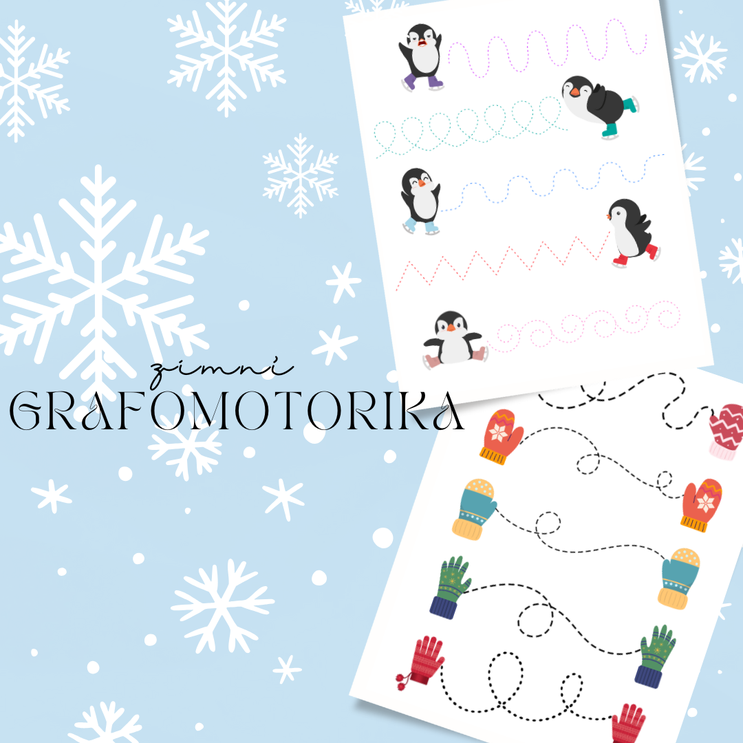 ZIMNÍ GRAFOMOTORIKA - Grafomotorika | UčiteléUčitelům.cz
