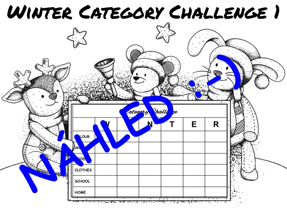 WINTER - Mind Map, Category Challenge, SpellShip - Anglický jazyk ...