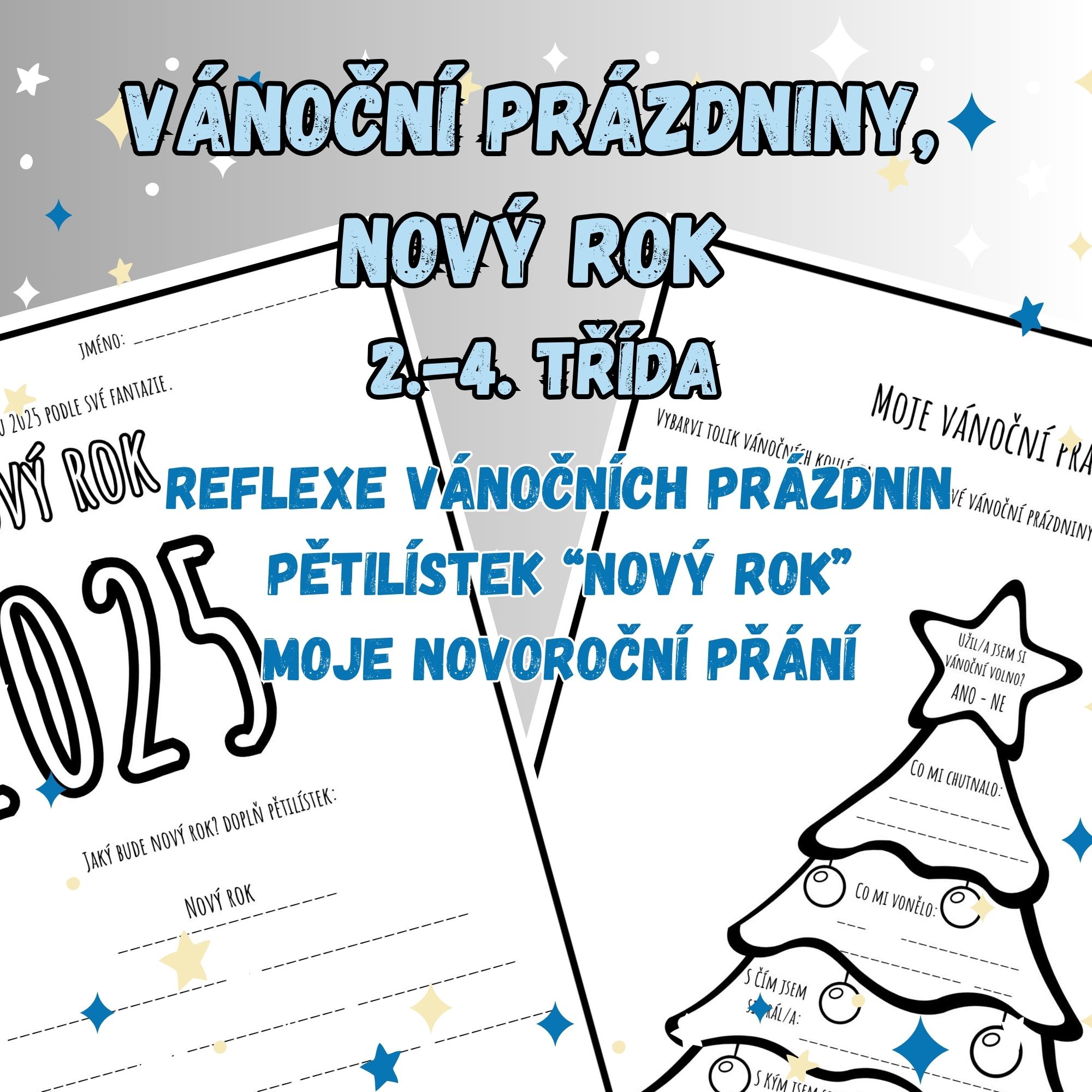 Vánoční prázdniny, nový rok - Prvouka | UčiteléUčitelům.cz