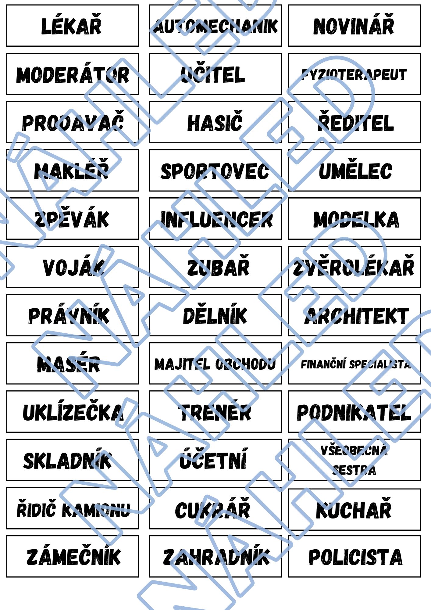 VOLBA POVOLÁNÍ - Občanská výchova | UčiteléUčitelům.cz