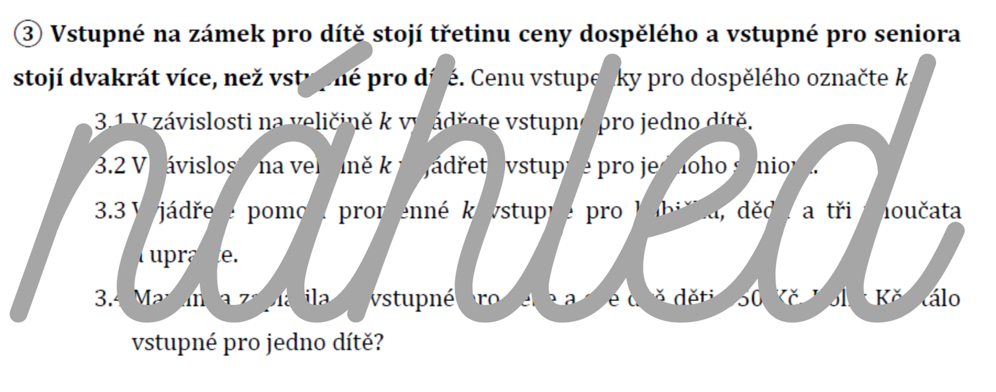 Výrazy - Matematika | UčiteléUčitelům.cz
