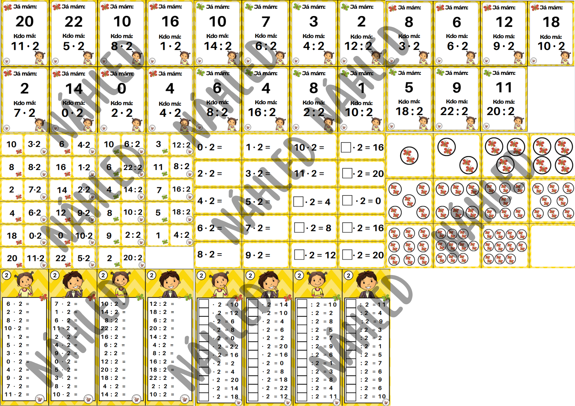 Násobky 2 - Matematika | UčiteléUčitelům.cz