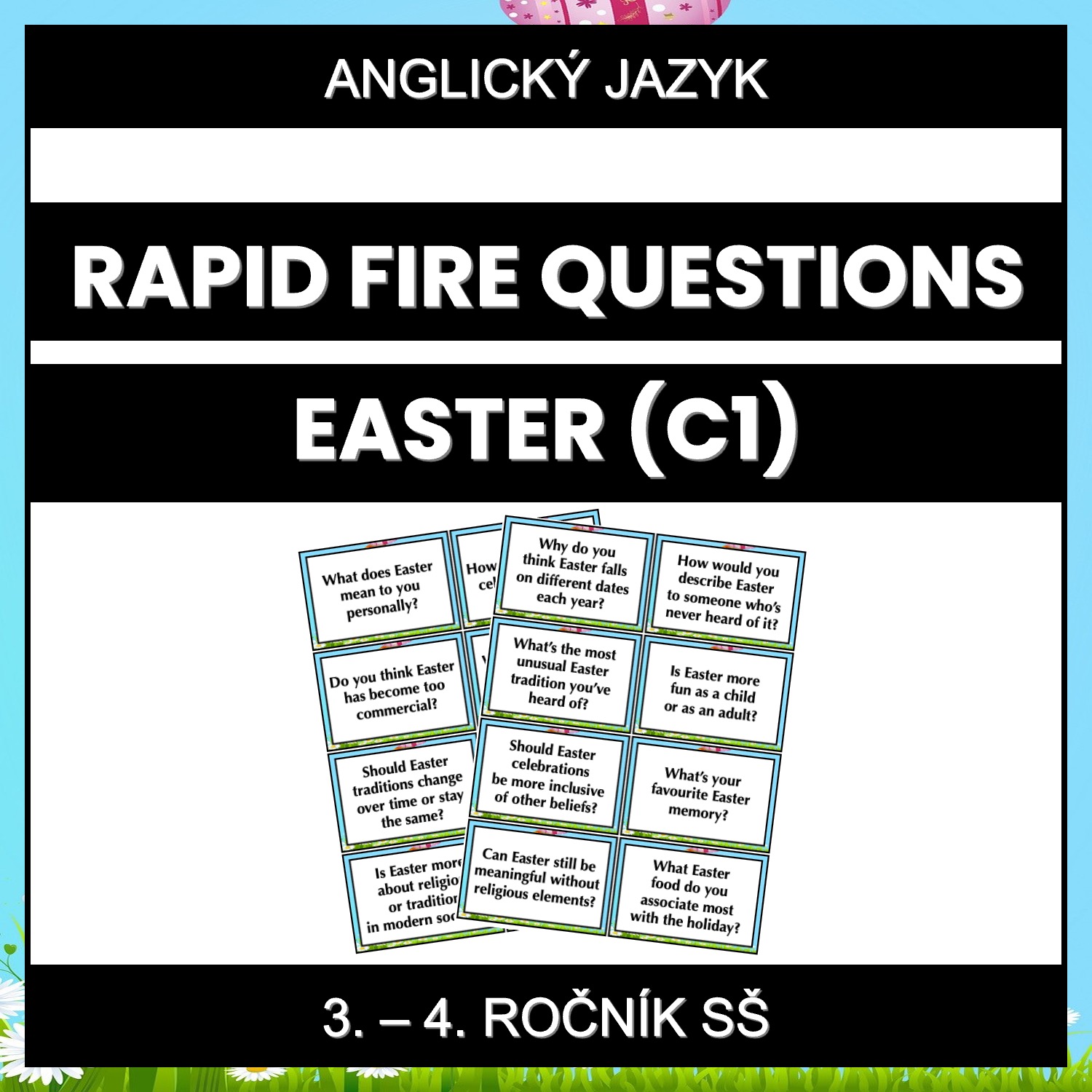 Rapid Fire Questions - Easter (C1) - Anglický jazyk | UčiteléUčitelům.cz