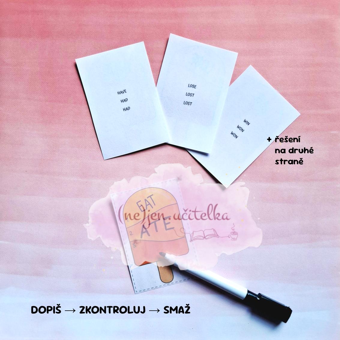 Anglická nepravidelná slovesa (Irregular Verbs) - Anglický jazyk ...