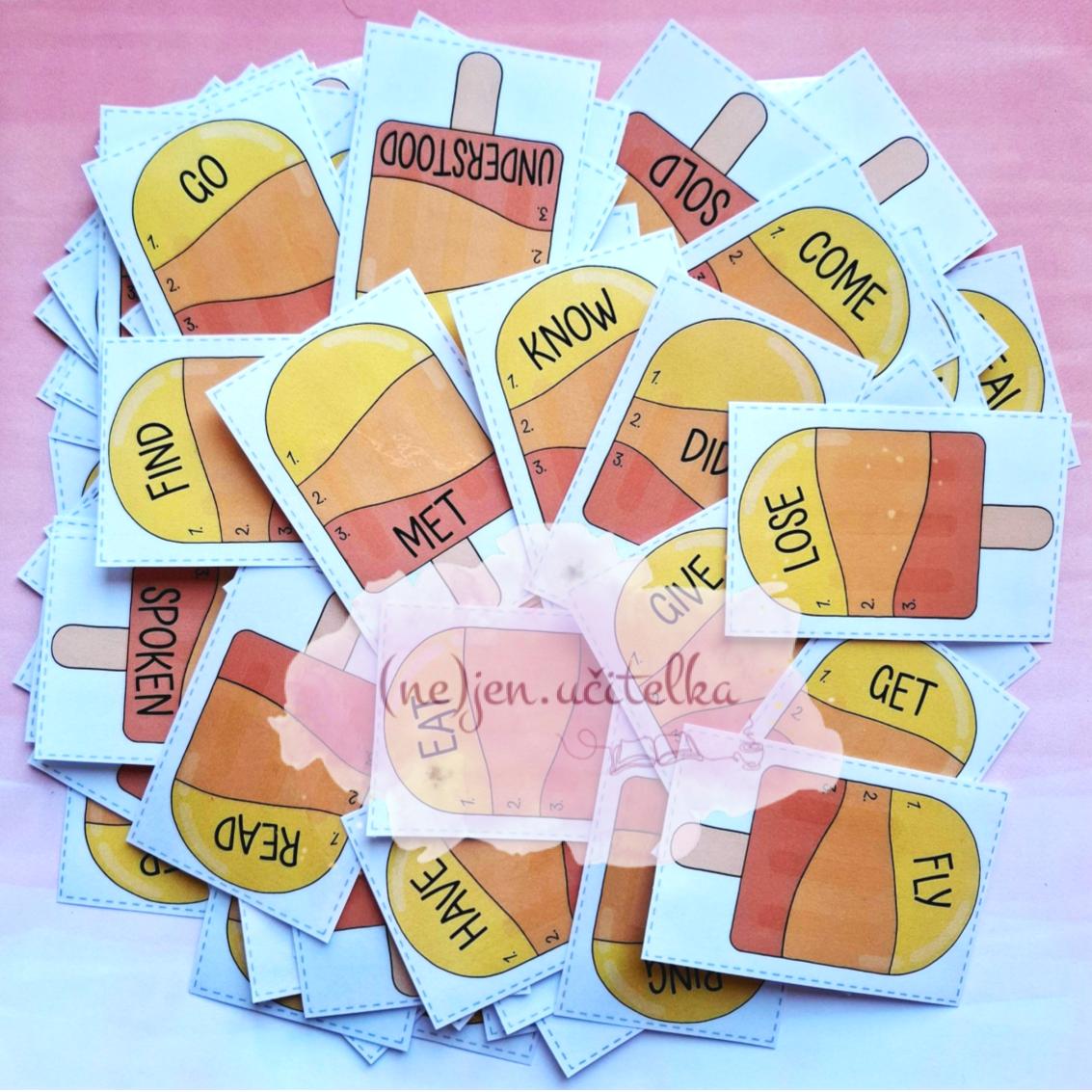 Anglická nepravidelná slovesa (Irregular Verbs) - Anglický jazyk ...