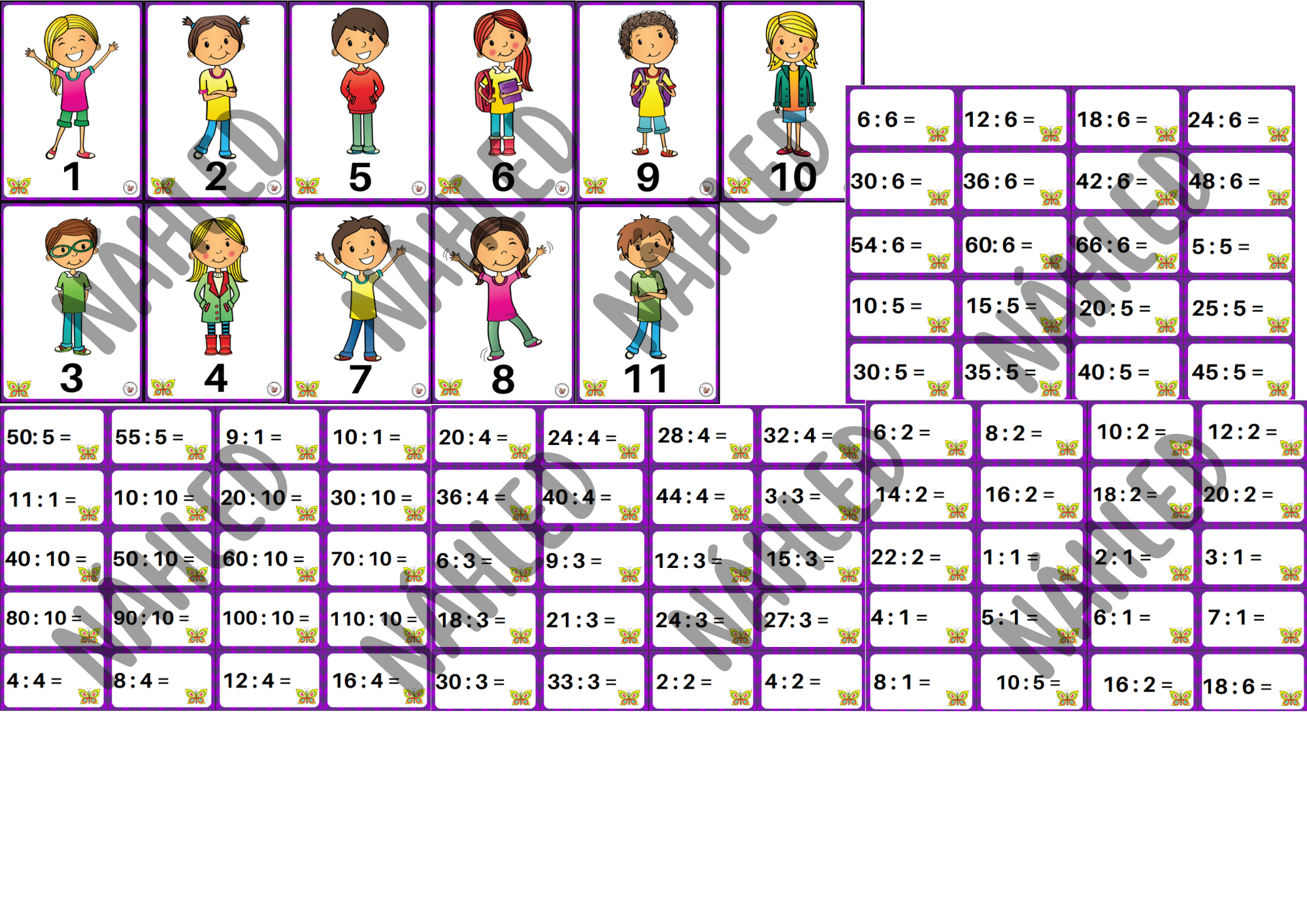 Násobky 6 - malá násobilka - Matematika | UčiteléUčitelům.cz