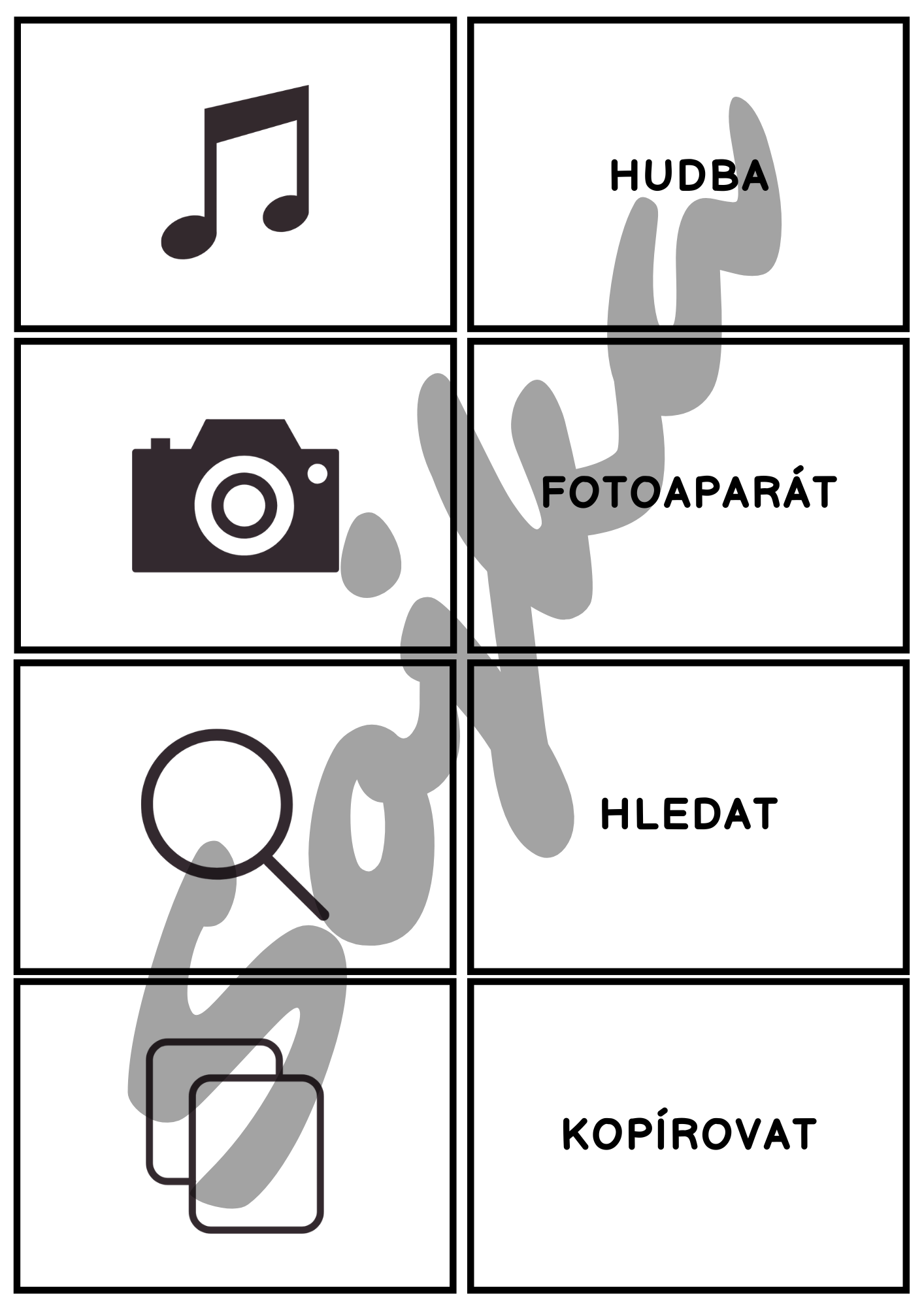 Počítačové ikony - až 4 varianty aktivit - Informatika | UčiteléUčitelům.cz