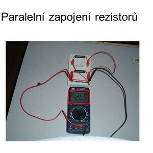 Paralelní zapojení rezistorů - Fyzika | UčiteléUčitelům.cz