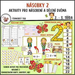 Násobky 2 - Matematika | UčiteléUčitelům.cz