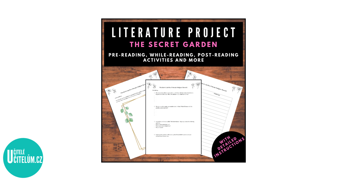 Literature project: Reading activities l The Secret Garden - Anglický ...