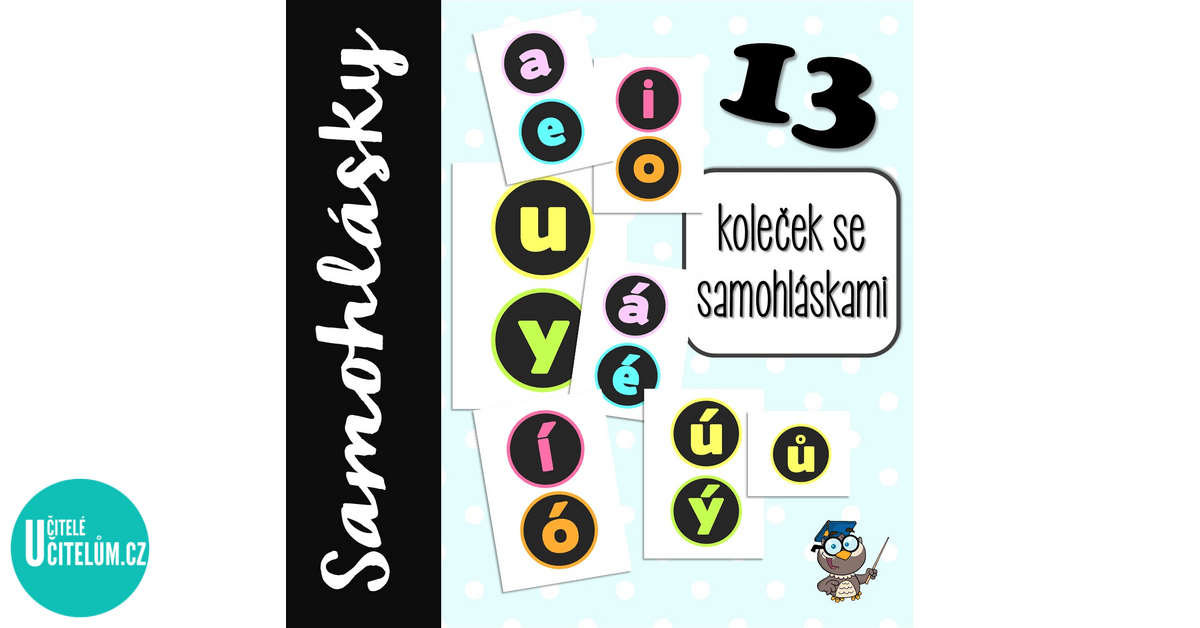 Samohlásky - kolečka - Český jazyk | UčiteléUčitelům.cz
