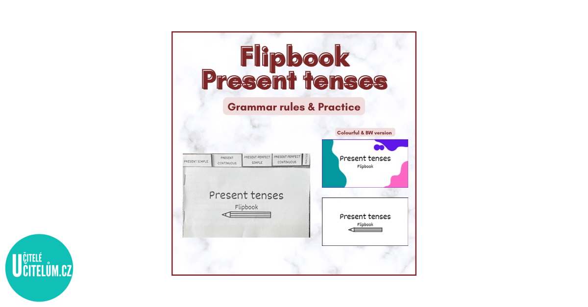 Flipbook | Present tenses | Pravidla a procvičování - Anglický jazyk ...