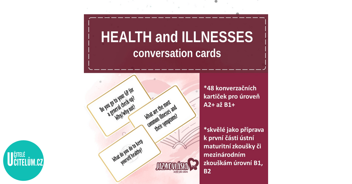Health and illnesses conversation cards - Anglický jazyk ...