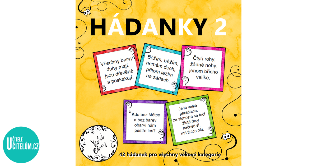 Hádanky pro děti 2 - Český jazyk | UčiteléUčitelům.cz