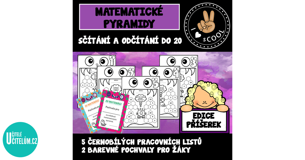 Matematické pyramidy - příšerky - Matematika | UčiteléUčitelům.cz
