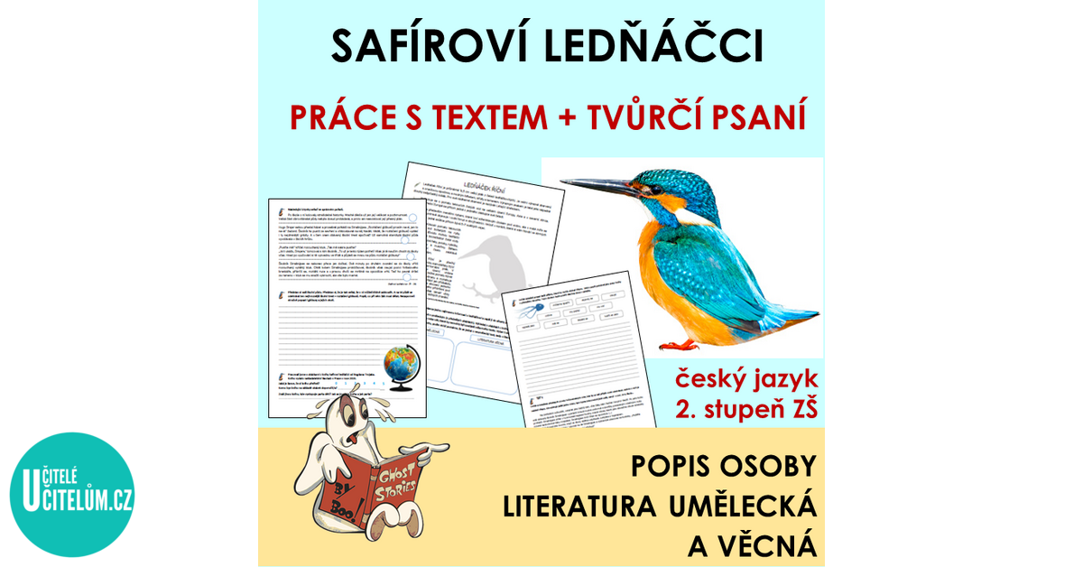 Práce s textem + popis osoby - dobrodružná kniha - Český jazyk ...