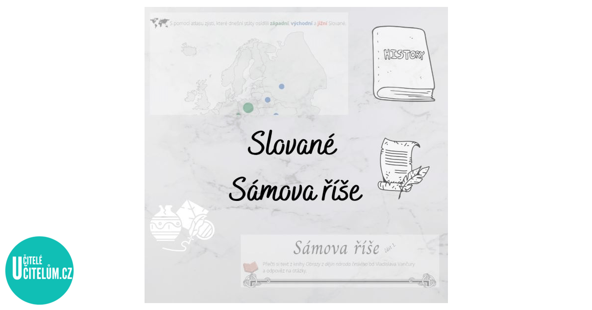Slované, Sámova říše - Dějepis | UčiteléUčitelům.cz
