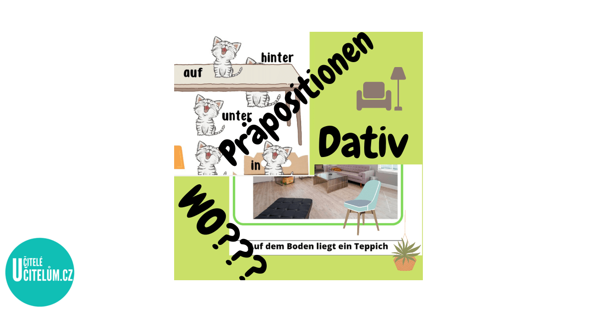 Mein Traumzimmer: Wechselpräpositionen, Wo?+ Dativ - Německý jazyk ...