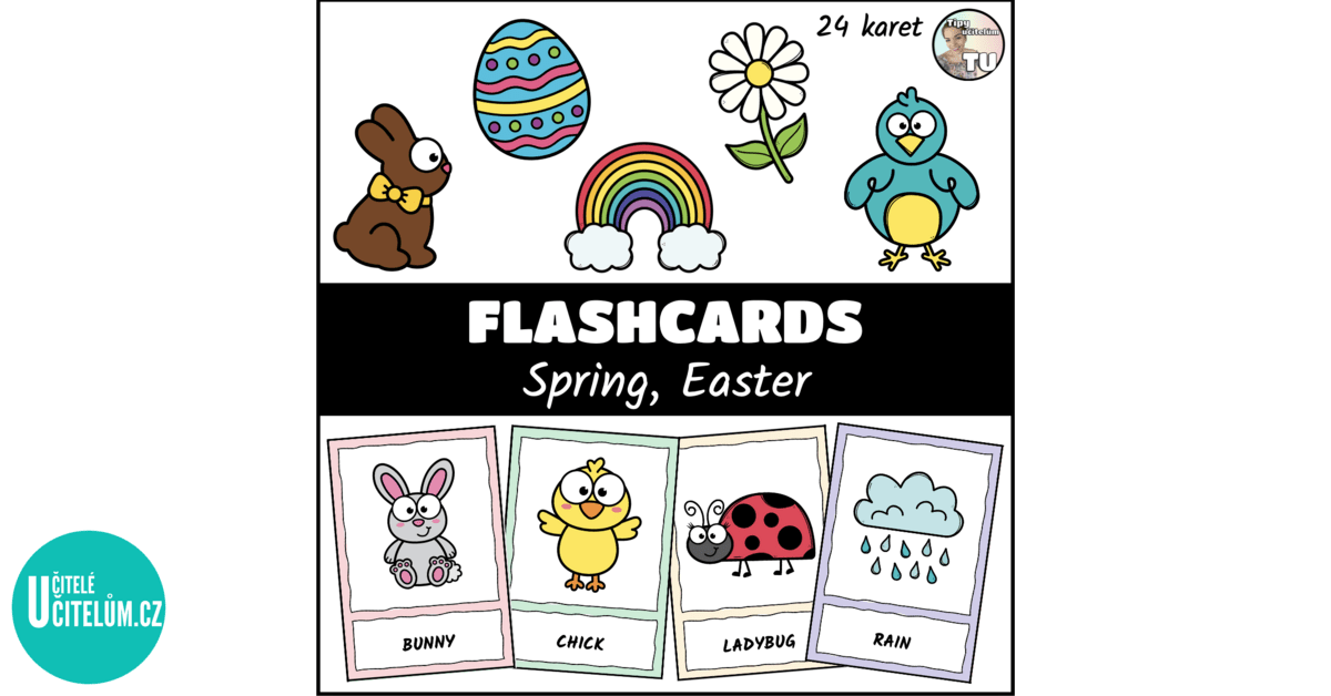 Flashcards - Spring, Easter - Anglický jazyk | UčiteléUčitelům.cz
