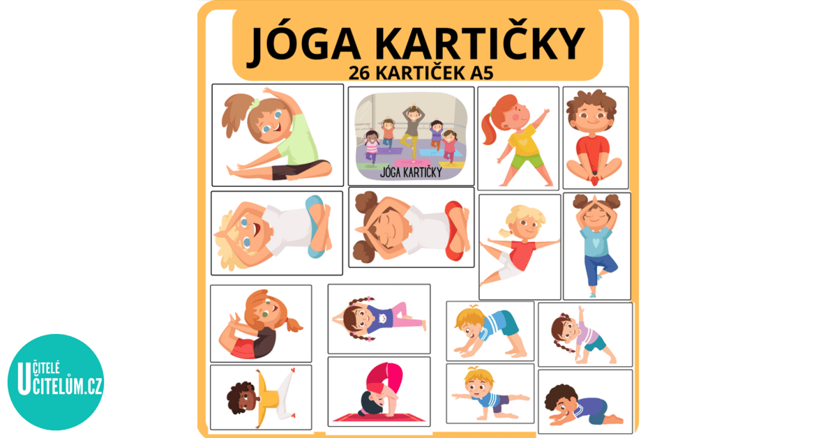 JÓGA KARTIČKY - Tělesná výchova | UčiteléUčitelům.cz