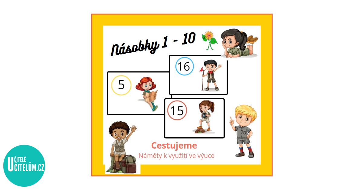 Násobky - cestujeme - Matematika | UčiteléUčitelům.cz