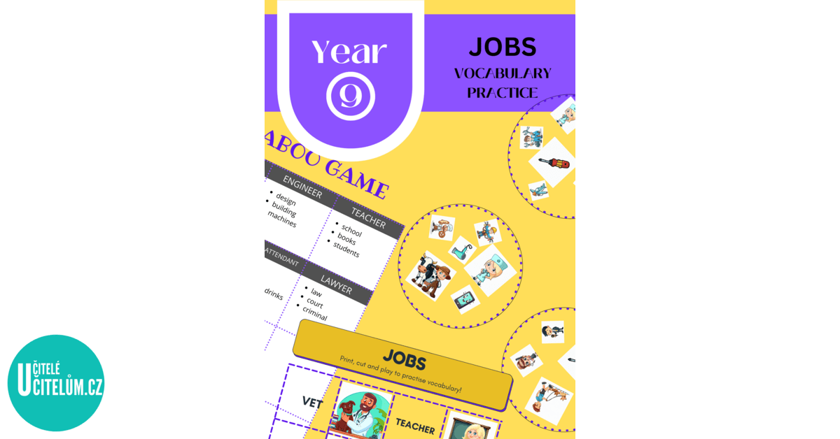 Jobs Vocabulary Games - Anglický jazyk | UčiteléUčitelům.cz