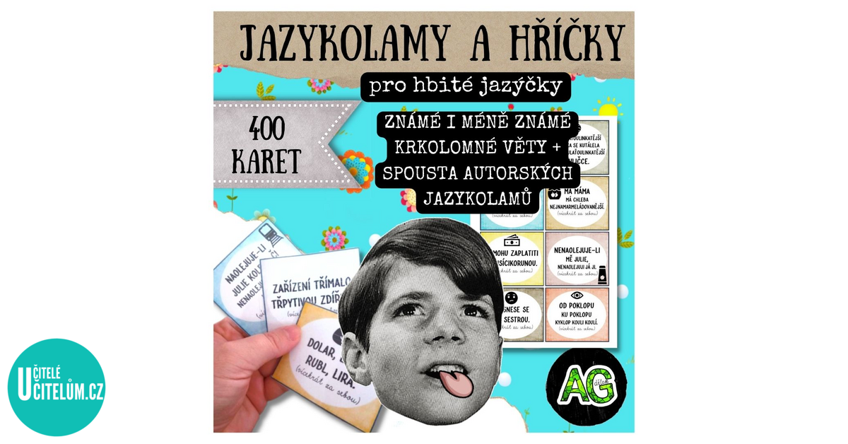 400! JAZYKOLAMŮ A SLOVNÍCH HŘÍČEK - AUTORSKÉ JAZYKOLAMY - Český jazyk ...