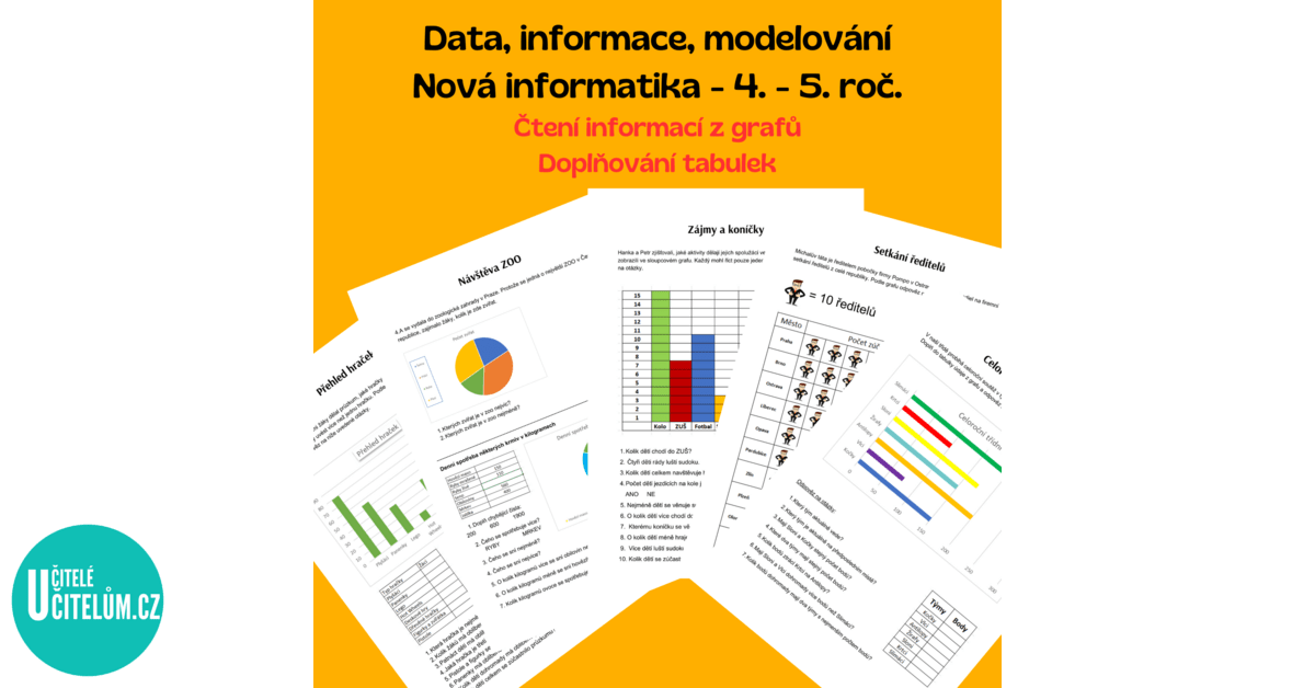 Data, informace, modelování - 4. - 5. ročník - Informatika ...