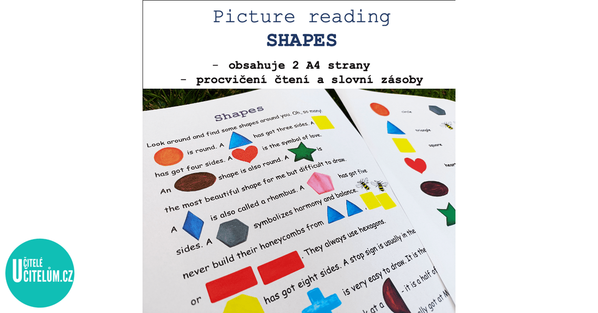 Picture reading - Shapes - Anglický jazyk | UčiteléUčitelům.cz
