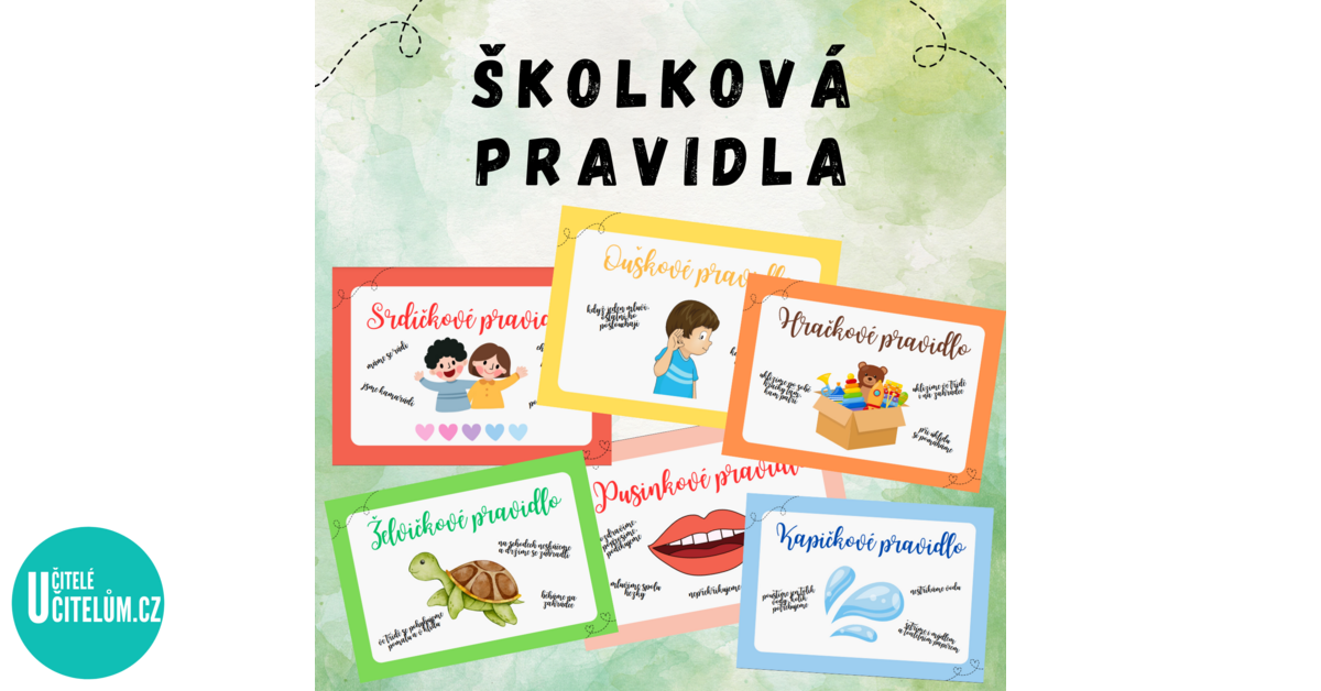 Školková pravidla - Nezařazené k předmětu | UčiteléUčitelům.cz