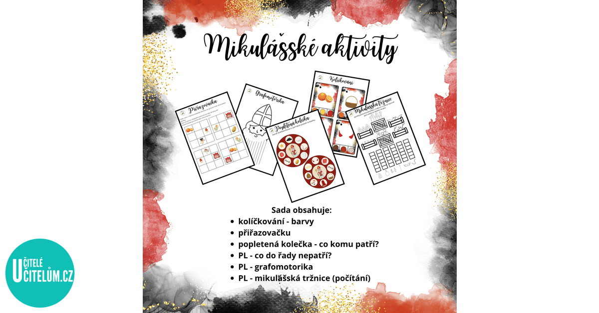 Mikulášské aktivity 1 - Nezařazené k předmětu | UčiteléUčitelům.cz