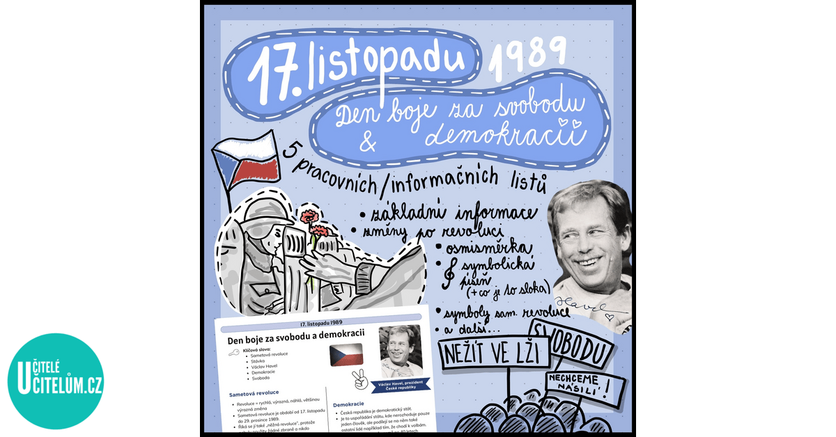 17. listopad 1989 - DEN BOJE ZA SVOBODU A DEMOKRACII - pracovní ...