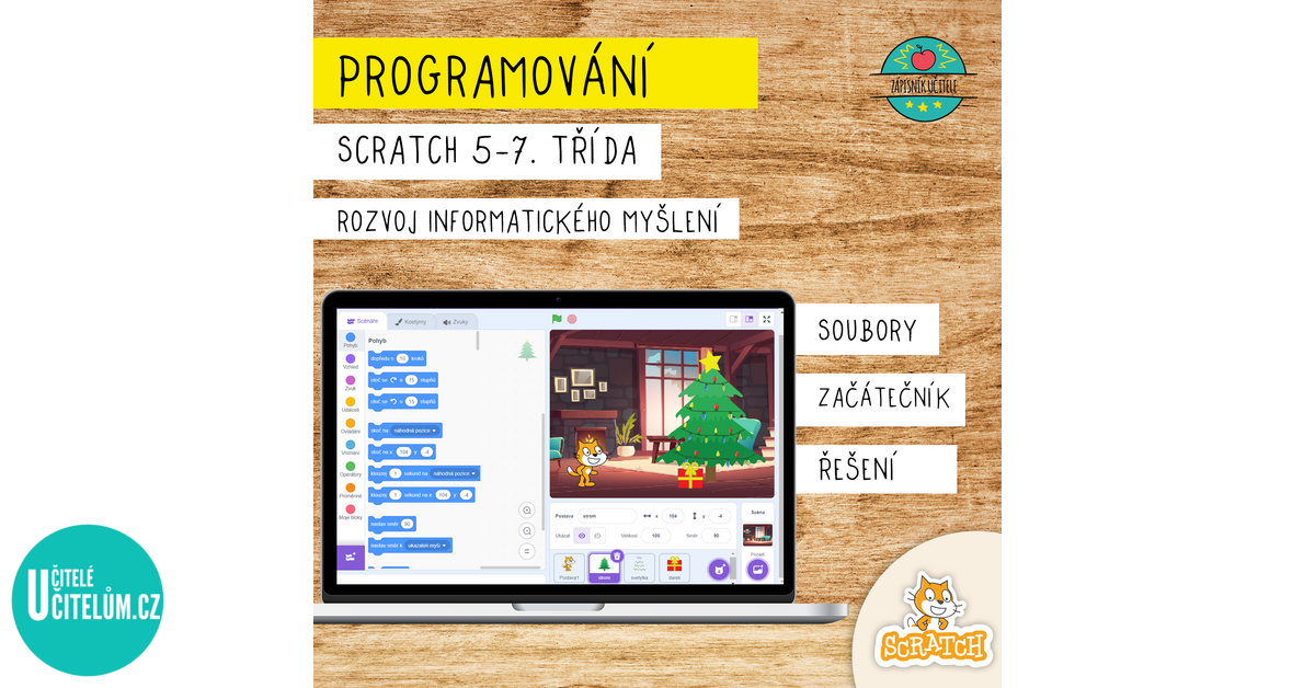 Vánoční programování ve Scratch - Informatika | UčiteléUčitelům.cz