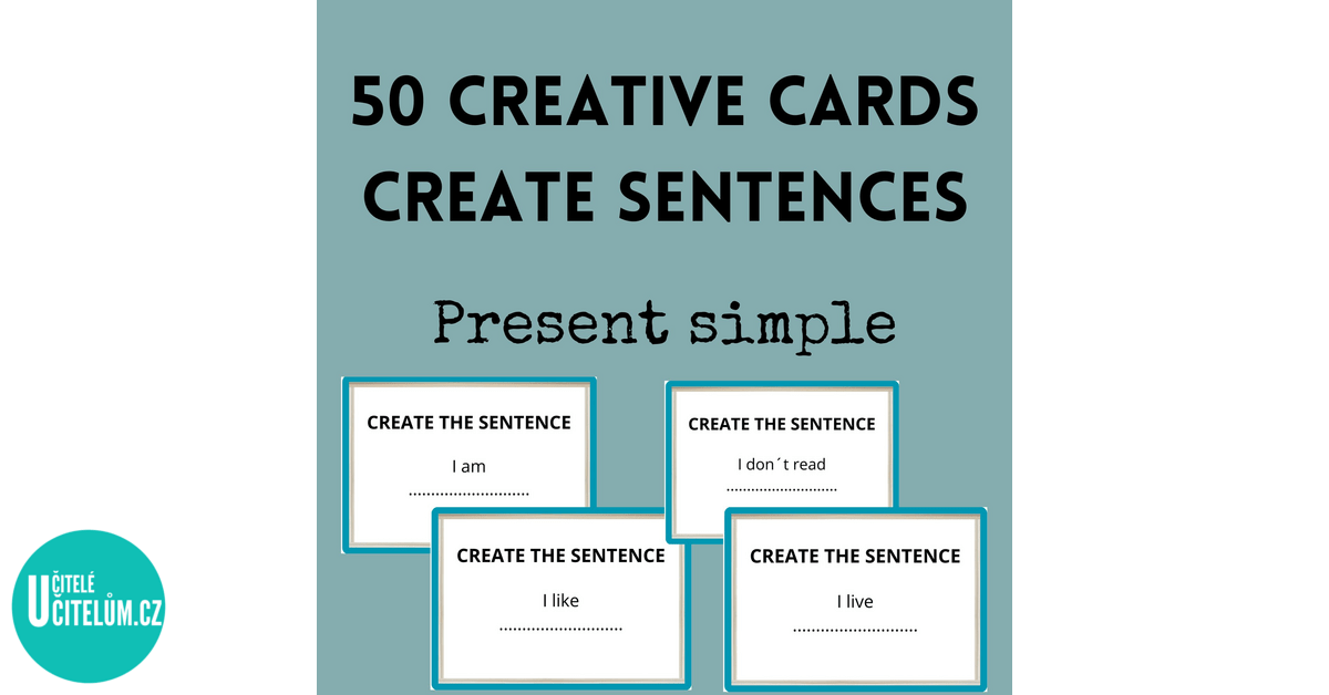 PRESENT SIMPLE Create the sentence SET 1 - Anglický jazyk ...