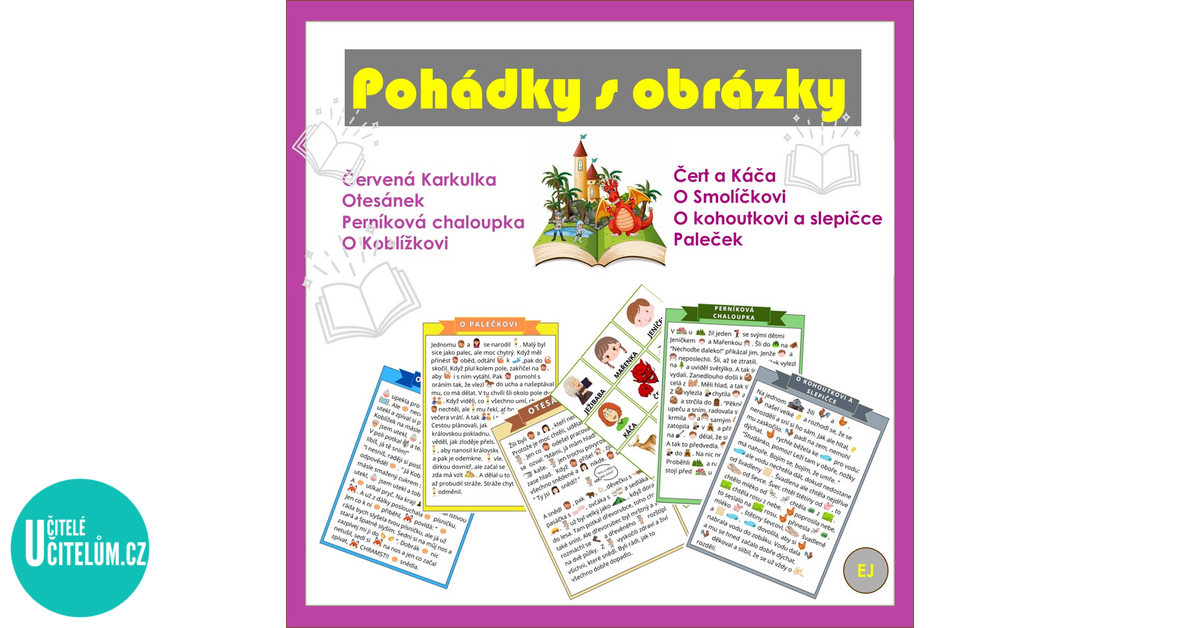 Pohádky s obrázky - Český jazyk - čtení | UčiteléUčitelům.cz