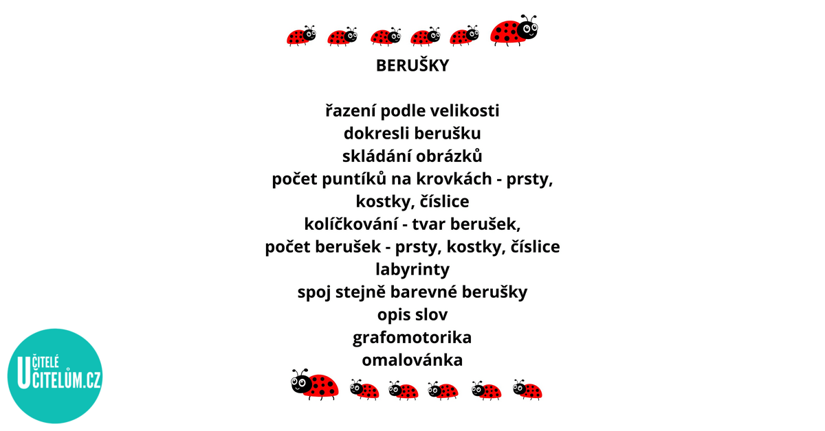 Berušky - Nezařazené k předmětu | UčiteléUčitelům.cz