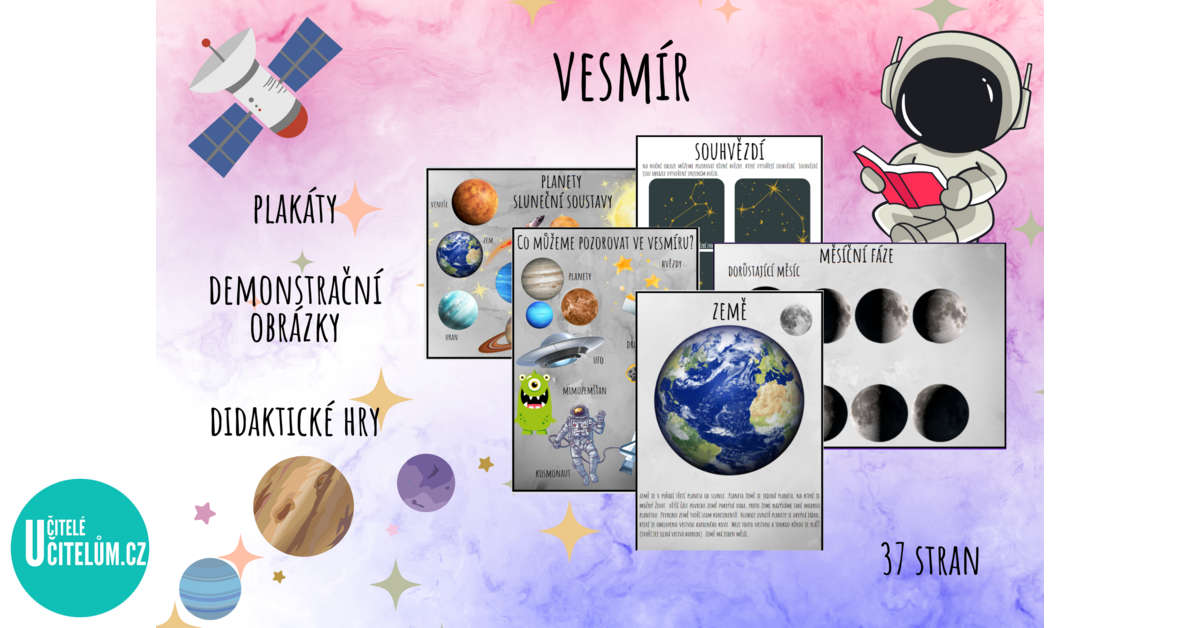 Vesmír, Planety, Země - Přírodověda | UčiteléUčitelům.cz