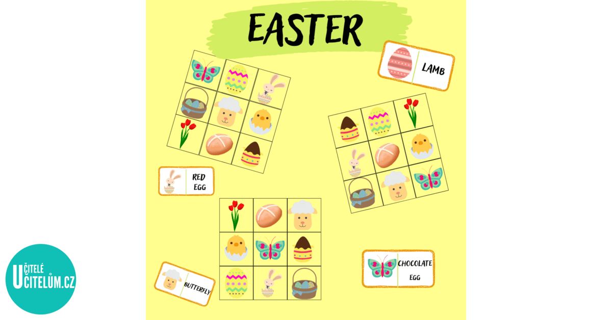 Easter - BINGO, DOMINO - Anglický jazyk | UčiteléUčitelům.cz