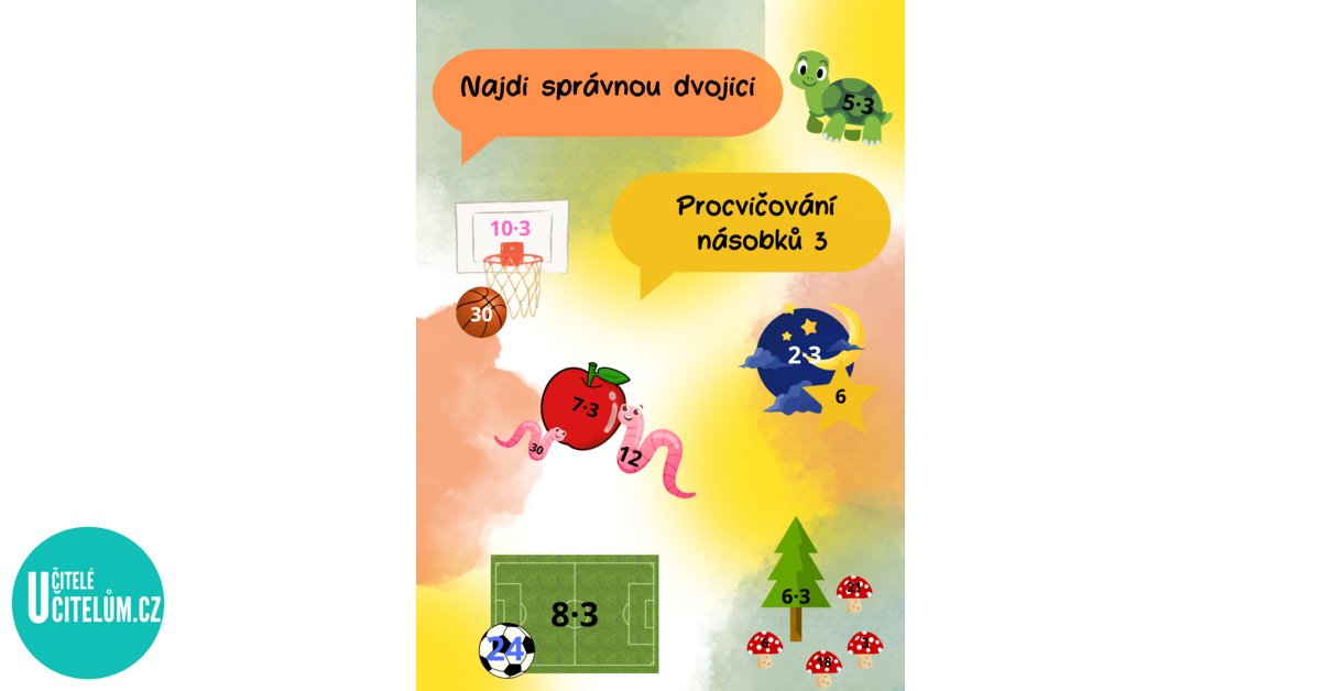 Násobky 3 - Matematika | UčiteléUčitelům.cz