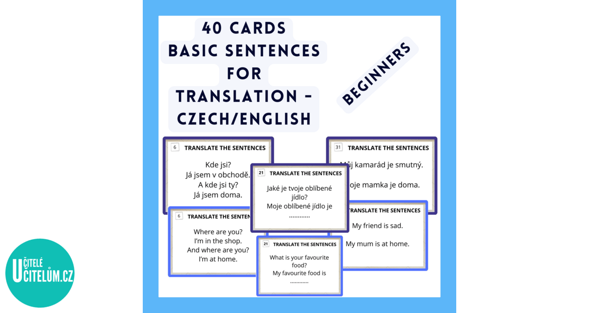 PRESENT SIMPLE - TRANSLATION FOR BEGINNERS - Anglický jazyk ...